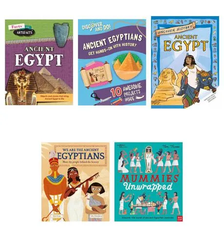 Buy 5 Books on Ancient Egypt for KS2 | Pandora Books