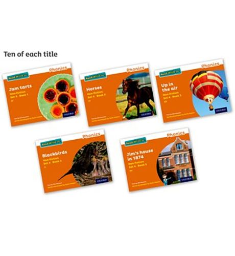 Buy Read Write Inc. Phonics: Orange Set 4 Non-fiction books (Pack of 50 ...
